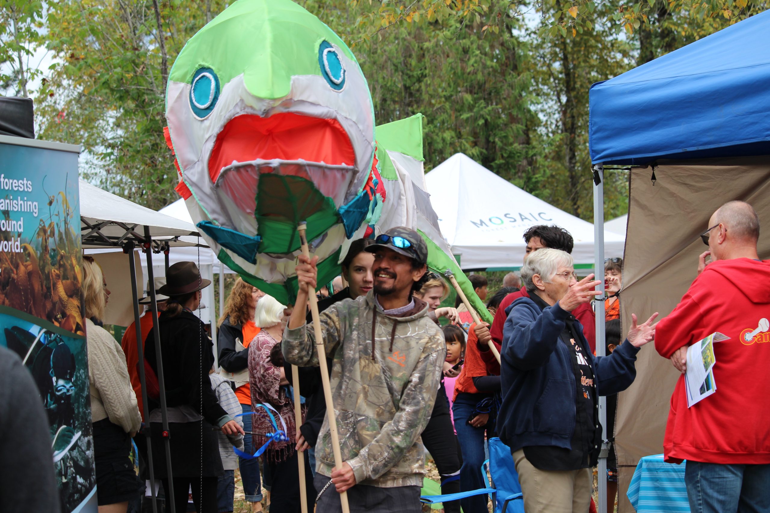 What’s next for the Quw'utsun salmon puppet? – The Discourse.